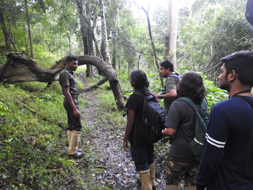 Lab retreat at Periyar Tiger Reserve - Sciurid Lab